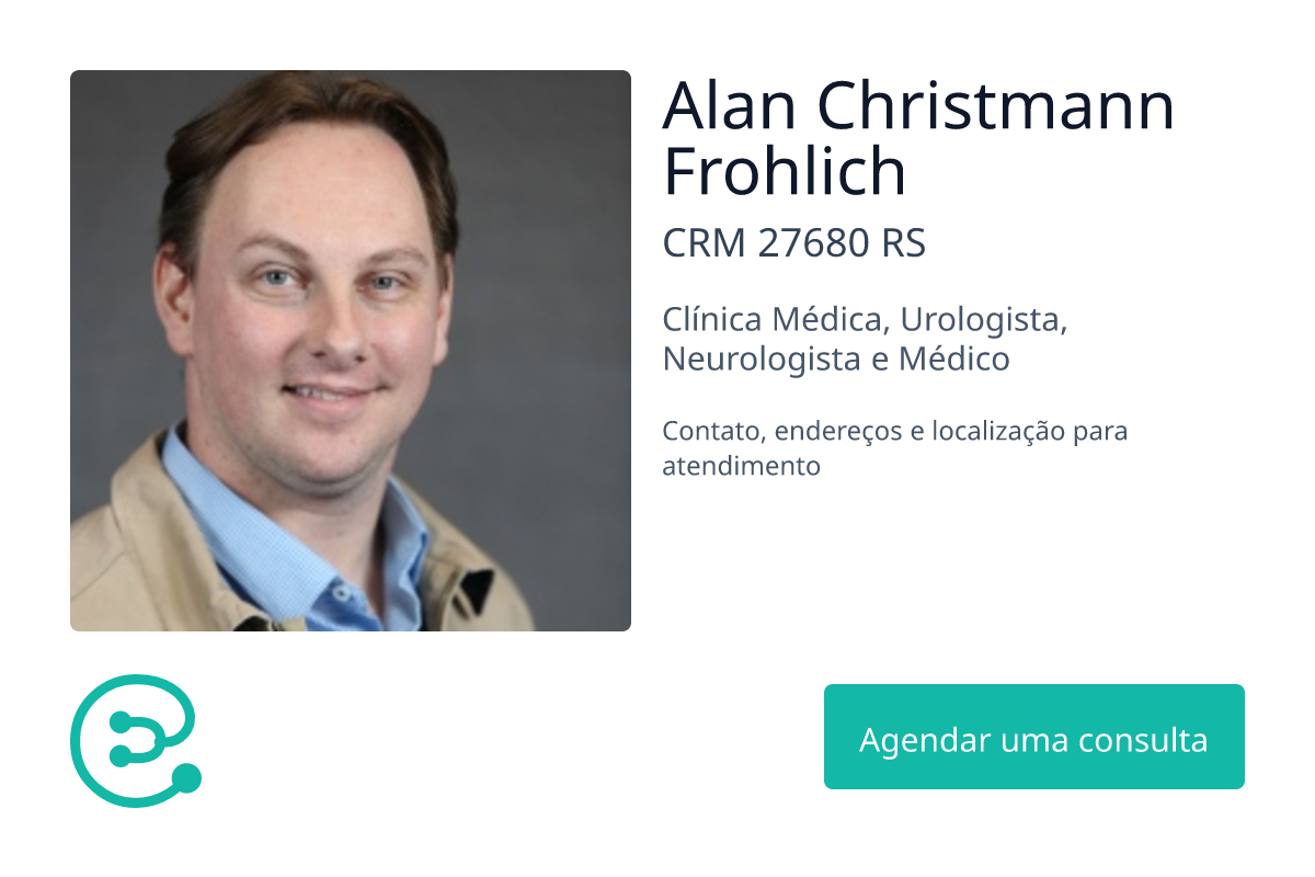 Alan Christmann Frohlich, Clínica Médica em Passo Fundo - RS