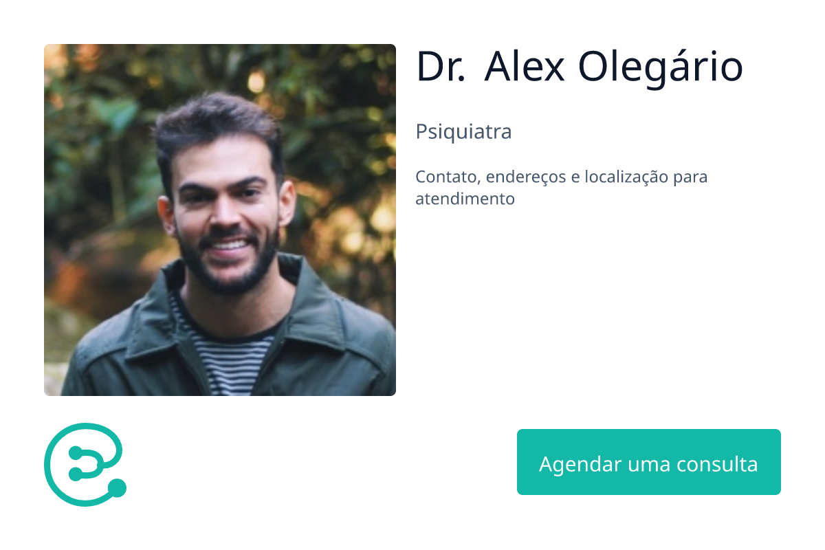 Dr. Alex Olegário, Psiquiatra em Rio de Janeiro - RJ