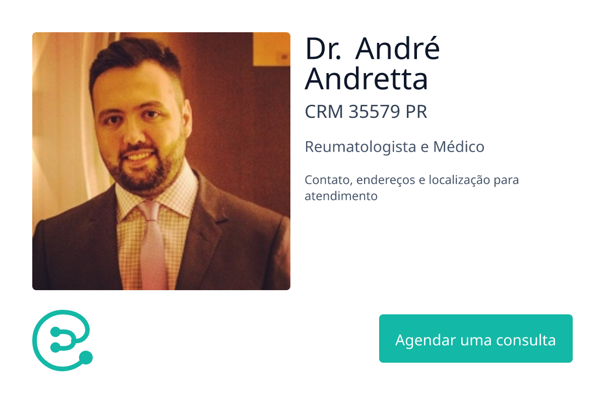 Dr. André Andretta, Reumatologista em Curitiba - PR