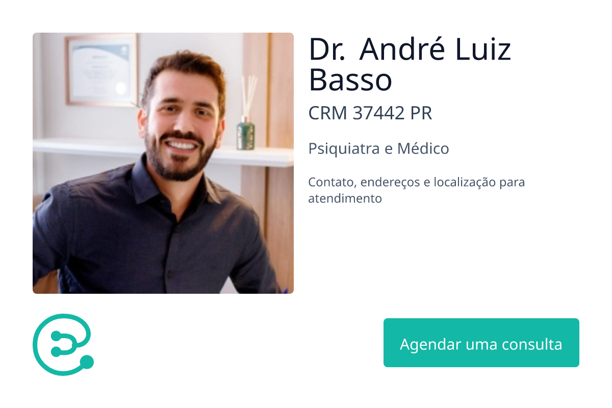 Dr. André Luiz Basso, Psiquiatra em Curitiba - PR