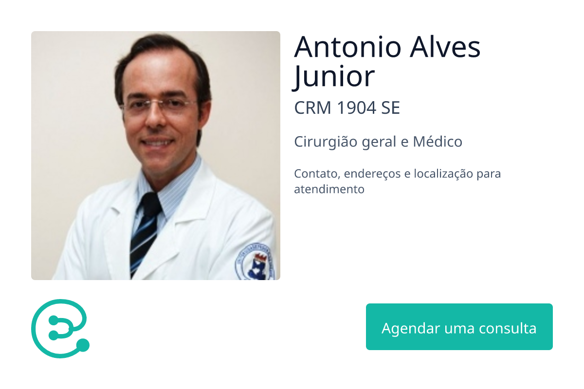 Antonio Alves Junior, Cirurgião geral em Aracaju - SE