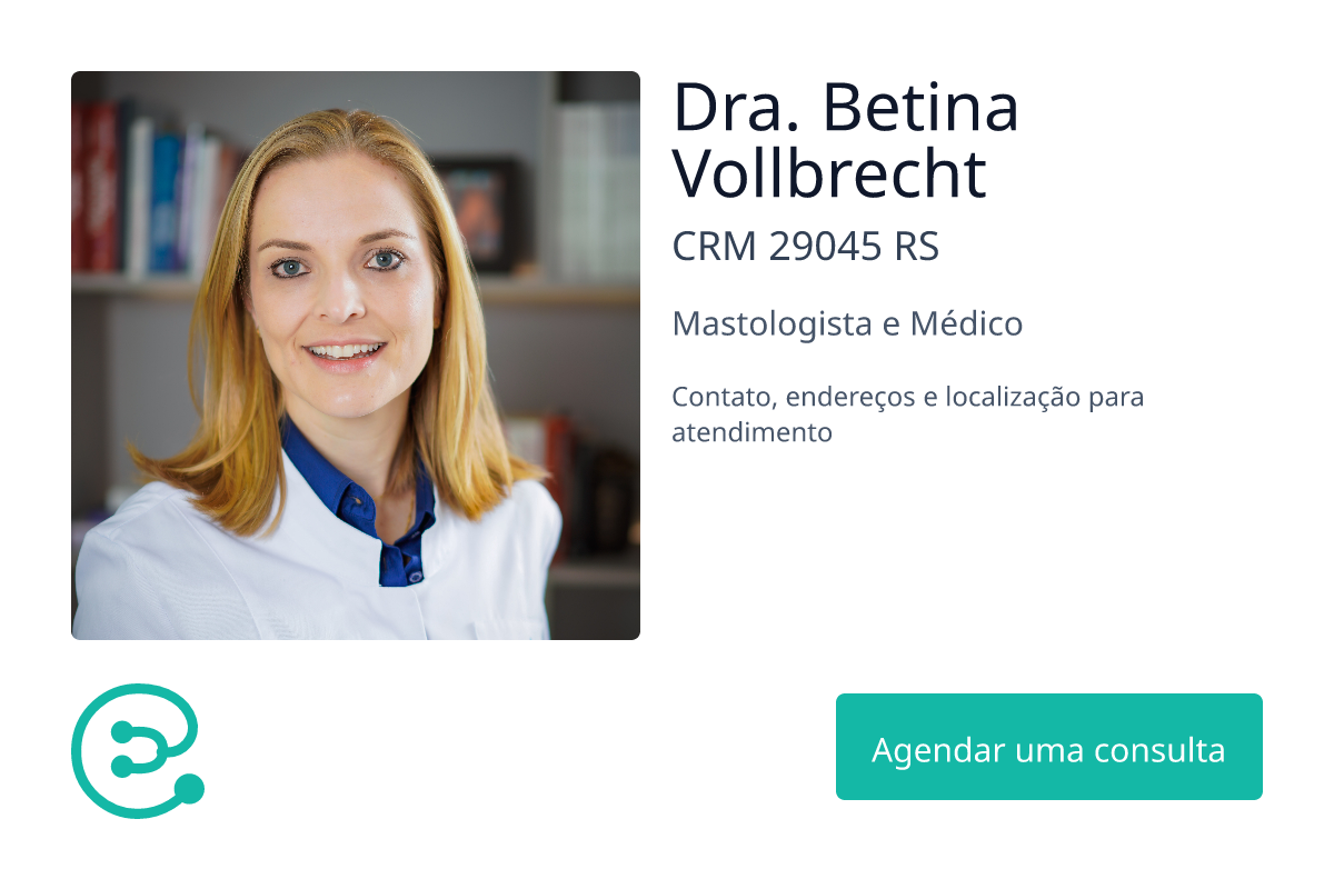 Dra. Betina Vollbrecht, Mastologista em Porto Alegre - RS