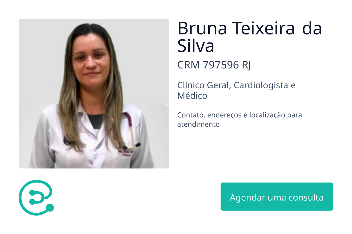 Bruna Teixeira da Silva, Clínico Geral em Duque de Caxias - RJ