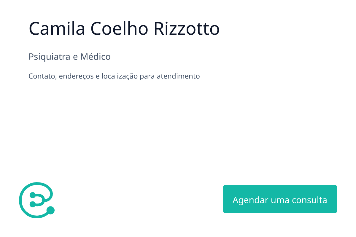 Camila Coelho Rizzotto, Psiquiatra em Passo Fundo - RS