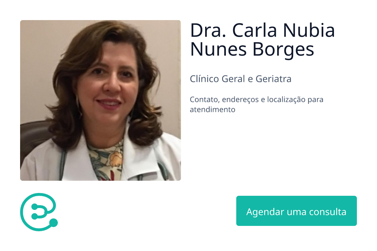 Dra. Carla Nubia Nunes Borges, Clínico Geral em Recife - PE