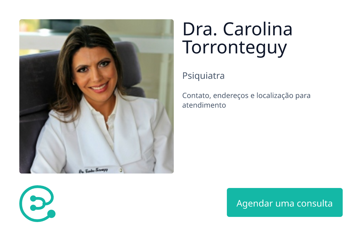 Dra. Carolina Torronteguy, Psiquiatra em Porto Alegre - RS