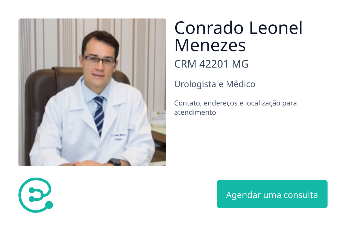 Conrado Leonel Menezes, Urologista em Montes Claros - MG