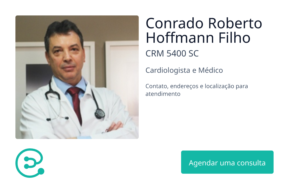 Conrado Roberto Hoffmann Filho, Cardiologista em Joinville - SC