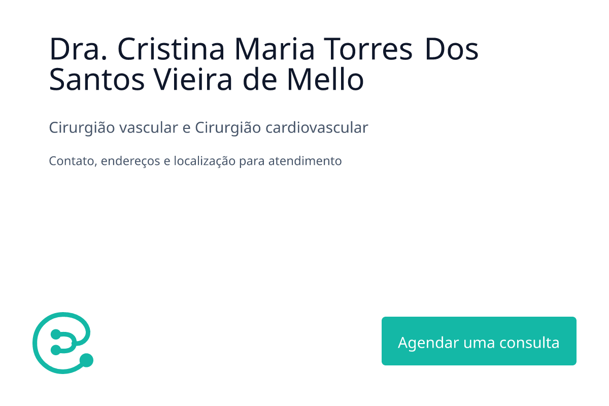 Dra. Cristina Maria Torres Dos Santos Vieira de Mello, Cirurgião ...