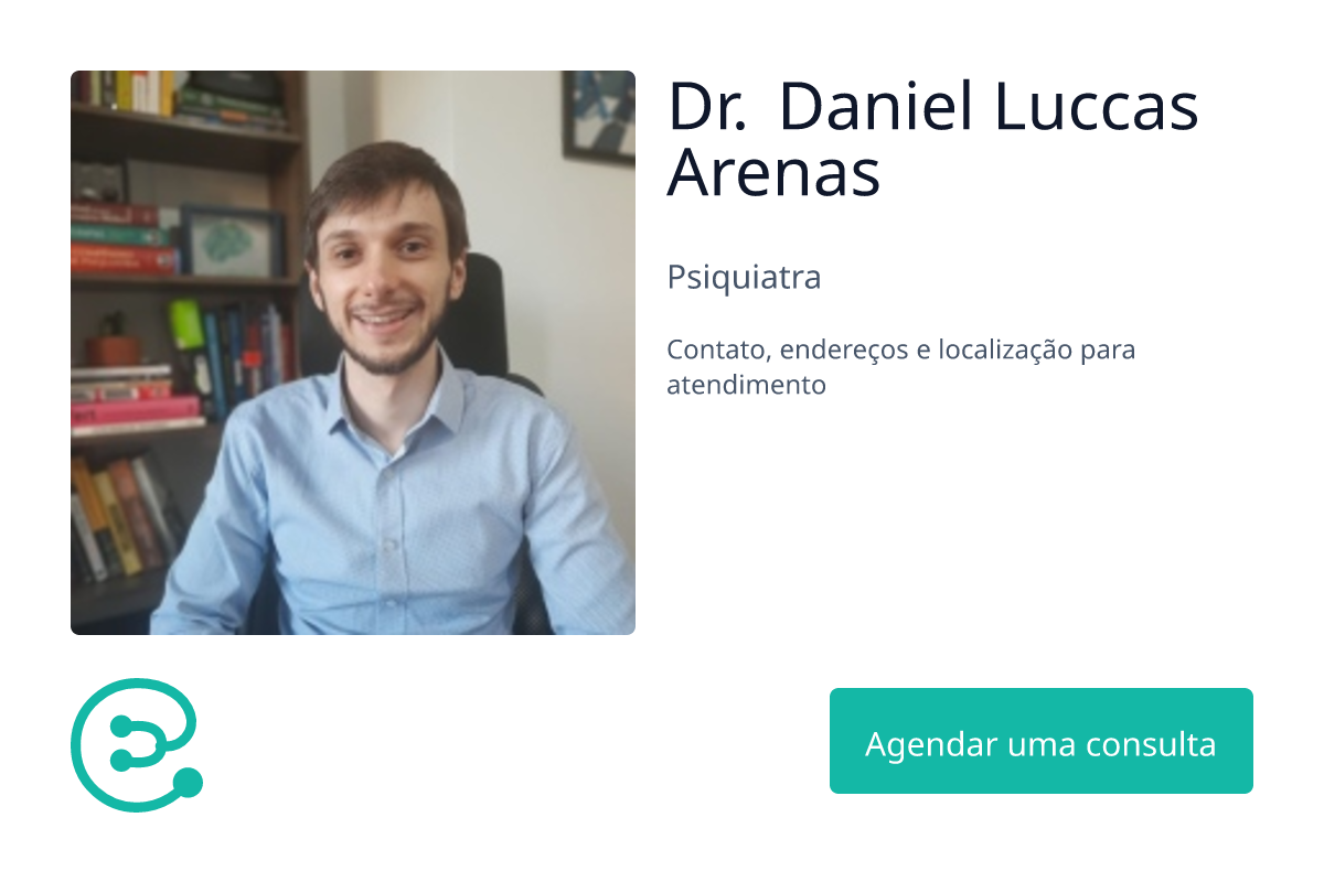 Dr. Daniel Luccas Arenas, Psiquiatra em Porto Alegre - RS