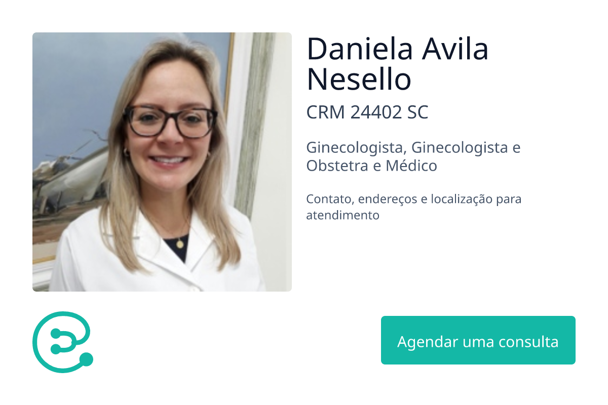 Daniela Avila Nesello, Ginecologista em Mafra - SC