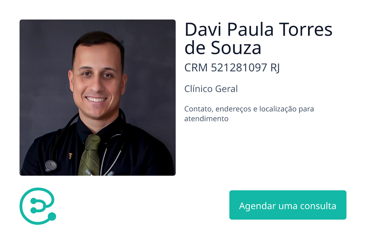 Davi Paula Torres de Souza , Clínico Geral em