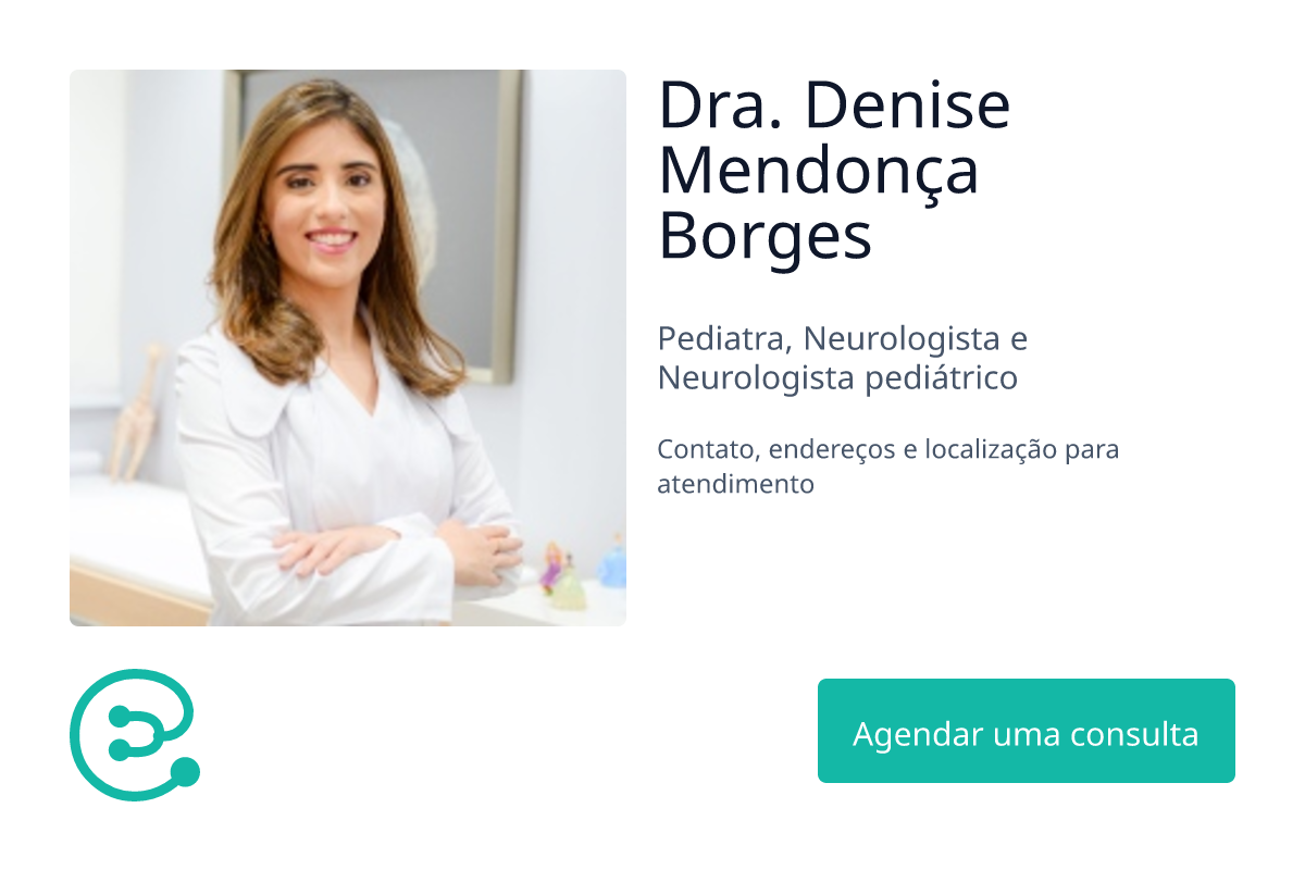 Dra. Denise Mendonça Borges, Pediatra em Goiânia - GO
