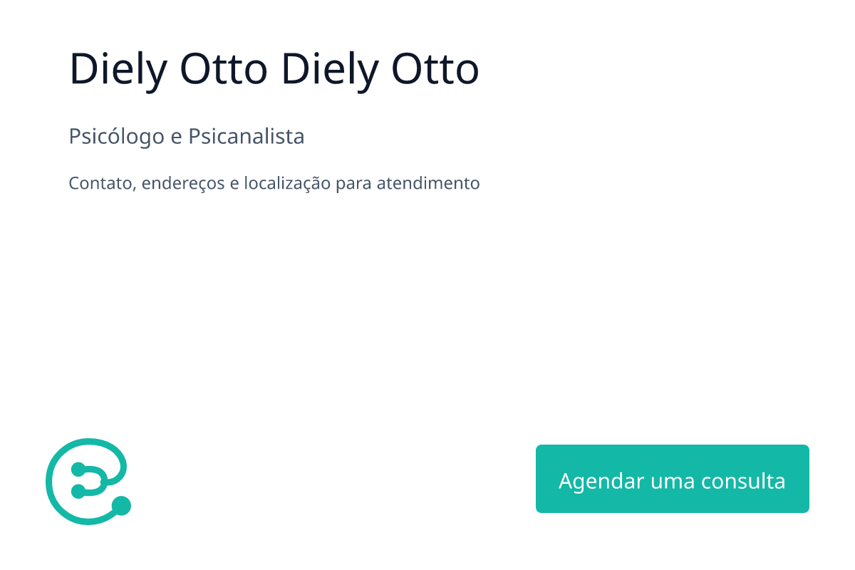 Diely Otto Diely Otto, Psicólogo em Curitiba - PR