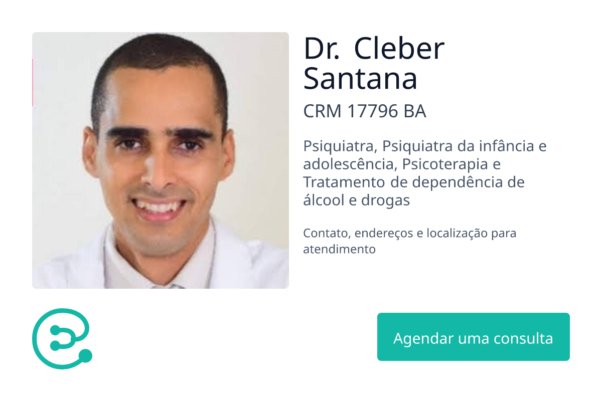 Dr. Cleber Santana , Psiquiatra em Candeias - BA,Candeias - BA,Simões Filho - BA,Feira de ...