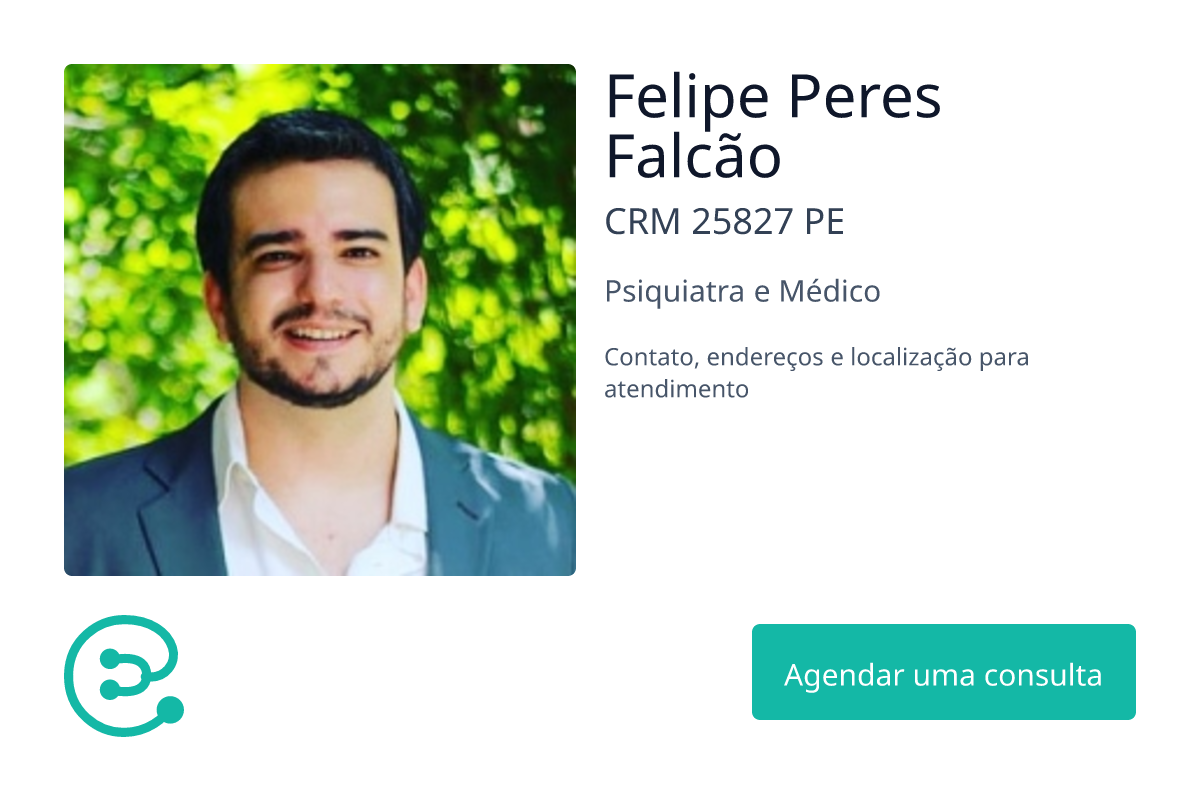 Felipe Peres Falcão, Psiquiatra em Recife - PE Felipe Peres Falcão, Psiquiatra em Recife - PE