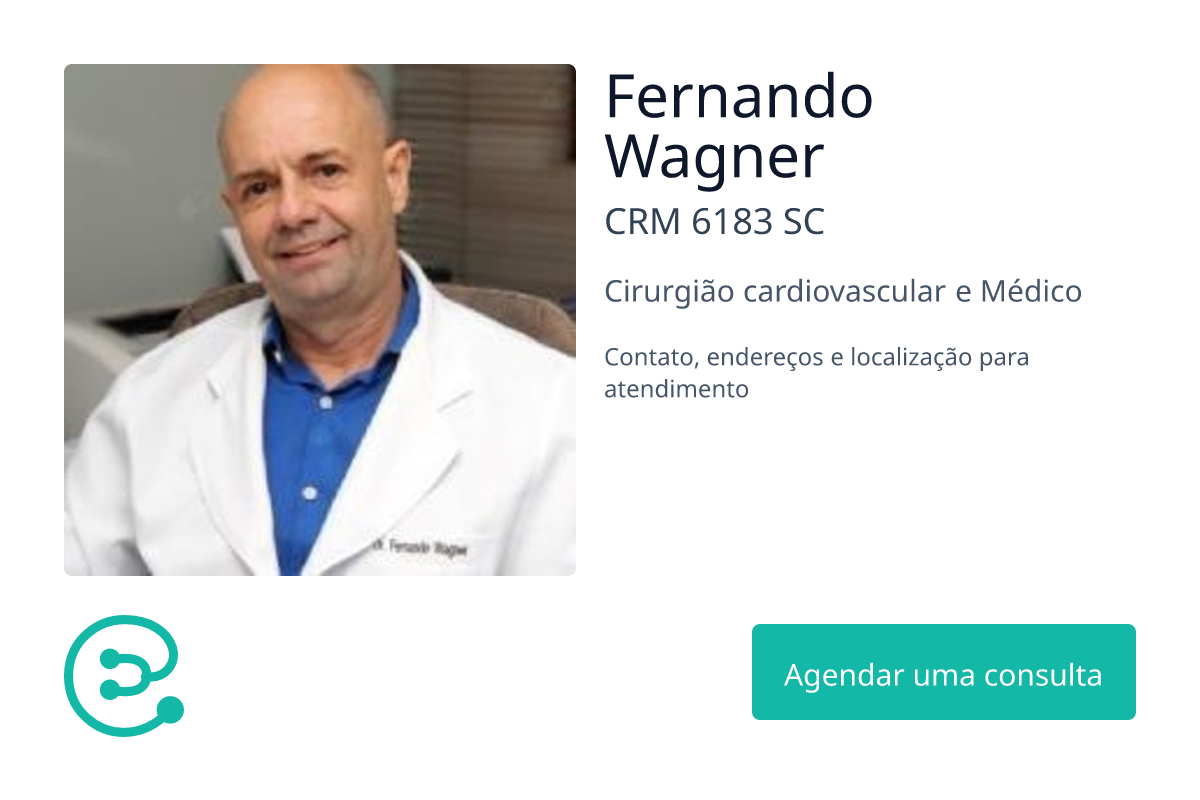 Fernando Wagner, Cirurgião cardiovascular em Joinville - SC,Tubarão - SC