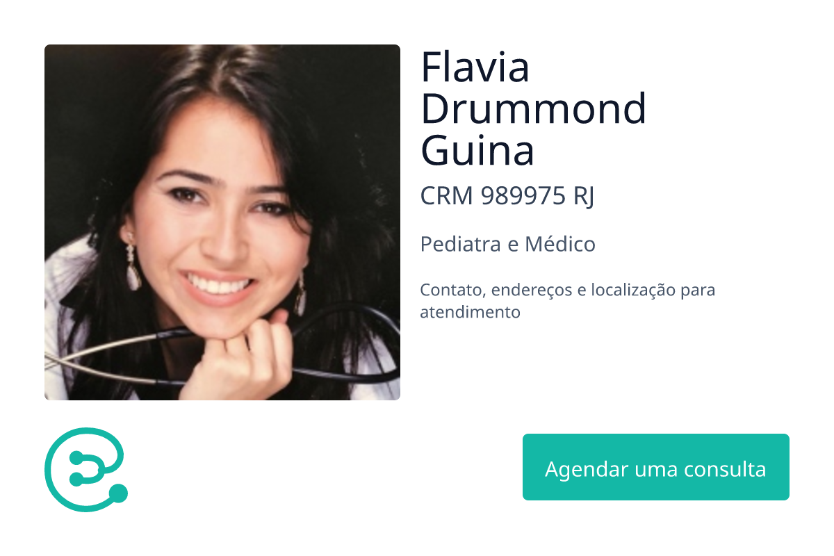 Flavia Drummond Guina, Pediatra em Resende - RJ Flavia Drummond Guina, Pediatra em Resende - RJ