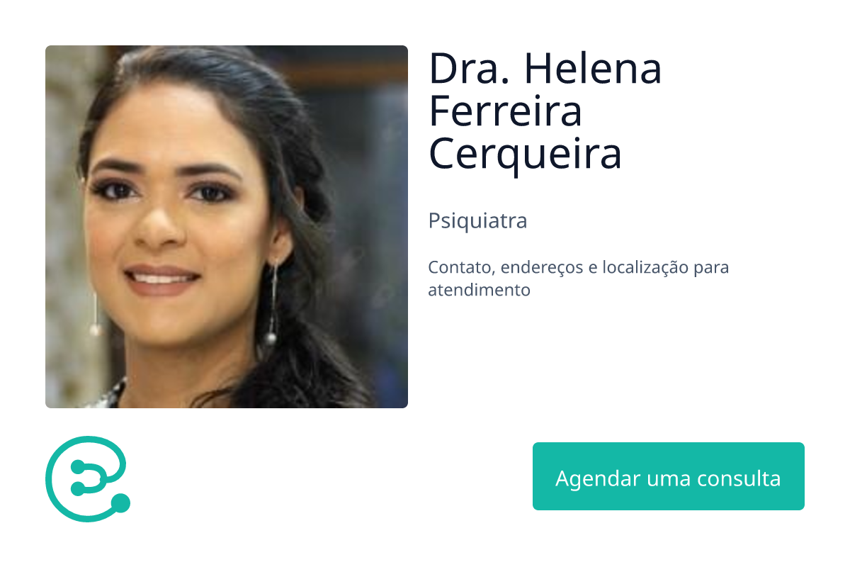 Dra. Helena Ferreira Cerqueira, Psiquiatra em Recife - PE
