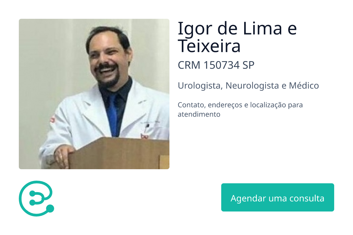 Igor de Lima e Teixeira, Urologista em Bauru - SP