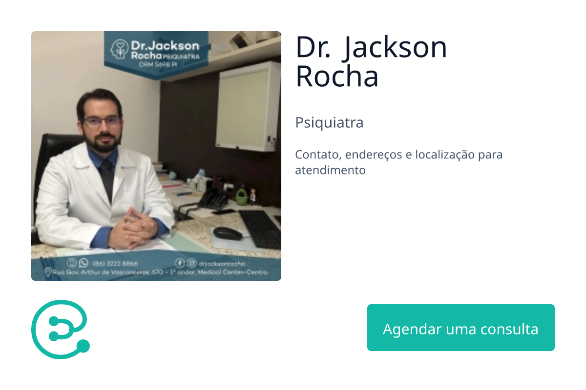 Dr. Jackson Rocha, Psiquiatra em Teresina - PI
