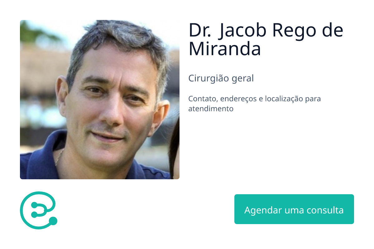 Dr. Jacob Rego de Miranda, Cirurgião geral em Maceió - AL,Maceió - AL