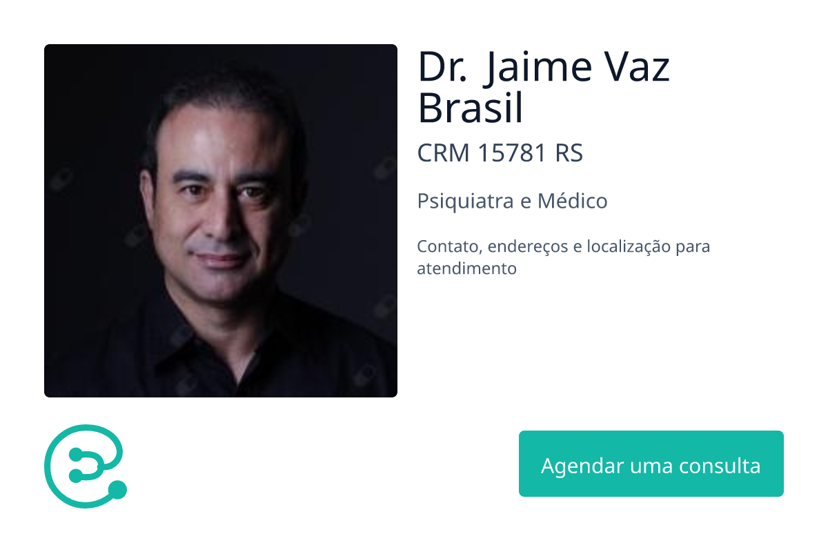 Dr. Jaime Vaz Brasil, Psiquiatra em Porto Alegre - RS