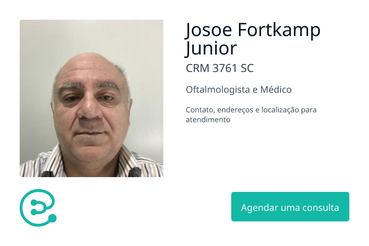 Josoe Fortkamp Junior, Oftalmologista em Jaraguá do Sul - SC