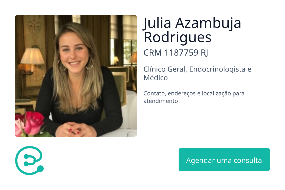 Julia Azambuja Rodrigues, Clínico Geral em Niterói - RJ