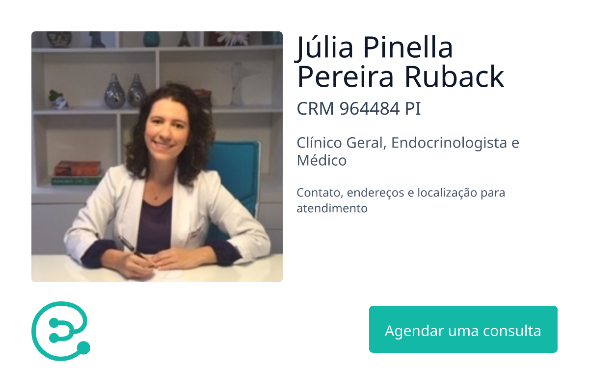 Júlia Pinella Pereira Ruback, Clínico Geral em Niterói - RJ