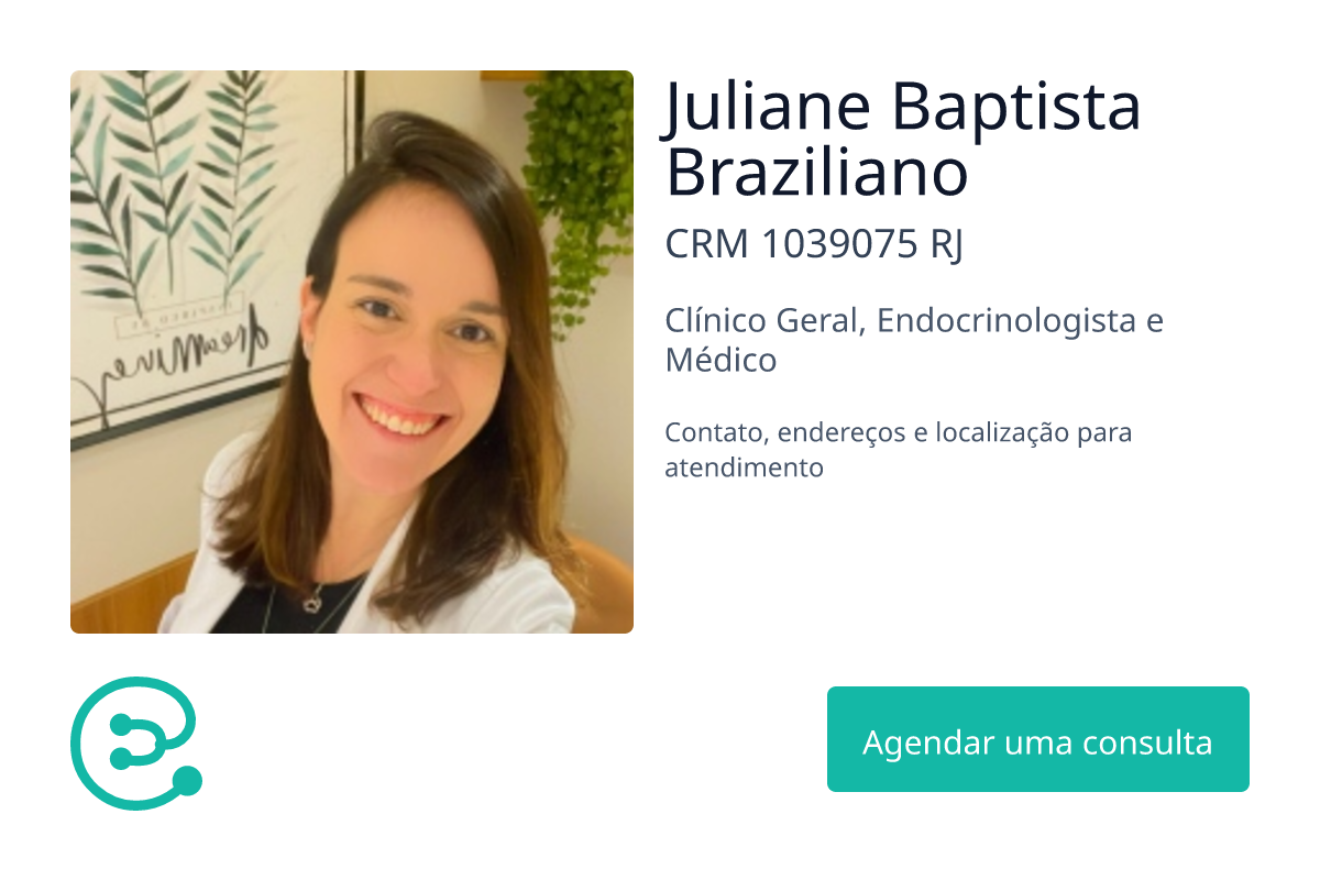 Juliane Baptista Braziliano, Clínico Geral em Niterói - RJ