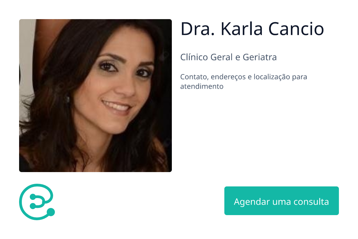 Dra. Karla Cancio, Clínico Geral em Recife - PE