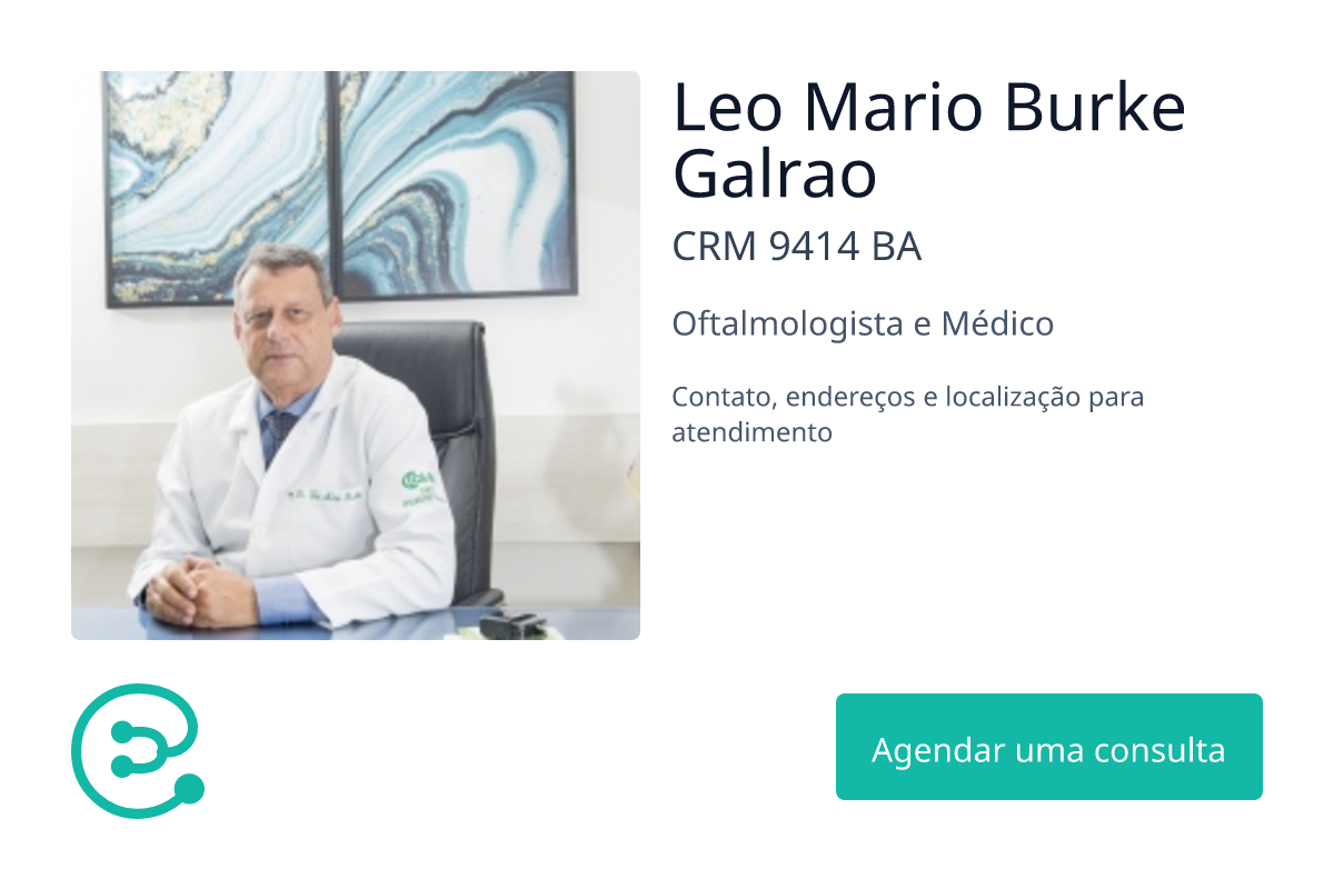 Leo Mario Burke Galrao, Oftalmologista em Feira de Santana - BA