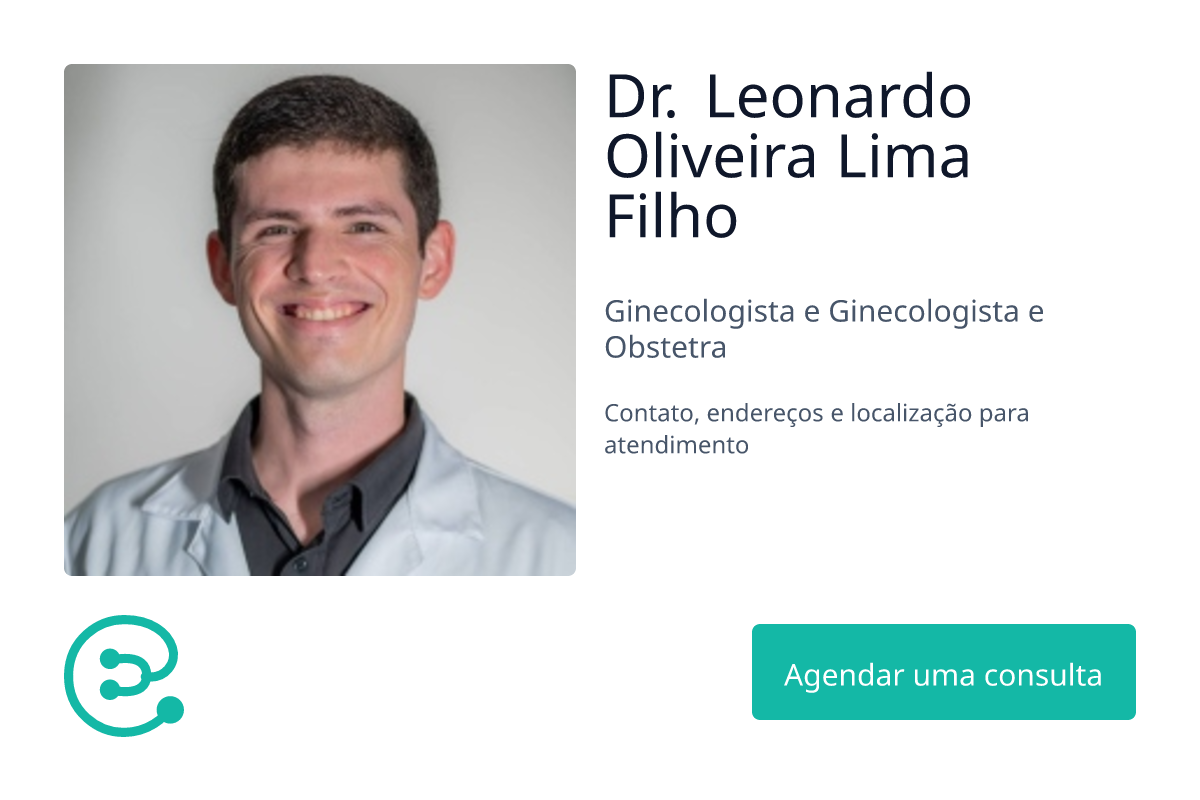 Dr. Leonardo Oliveira Lima Filho, Ginecologista em Vitória de Santo Antão - PE,Recife - PE
