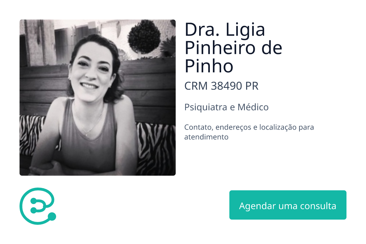 Dra. Ligia Pinheiro de Pinho, Psiquiatra em Maringá - PR