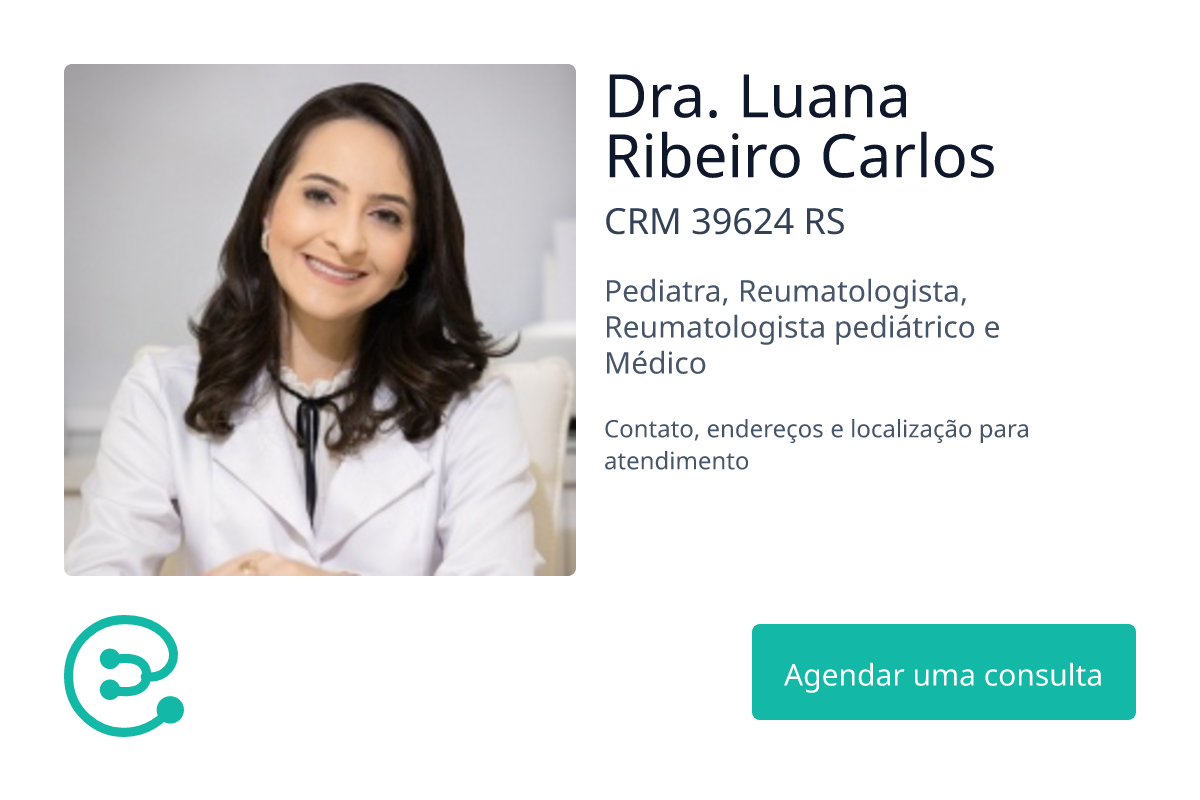 Dra. Luana Ribeiro Carlos, Pediatra em Montenegro - RS