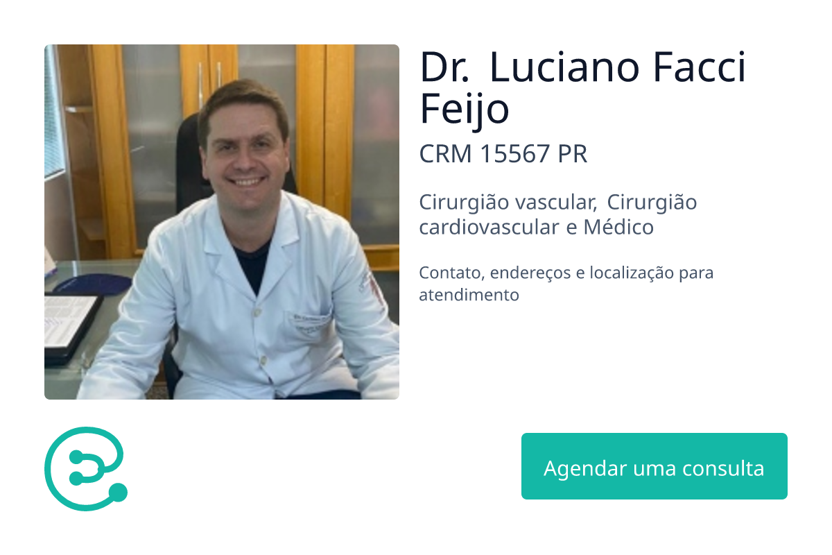 Dr. Luciano Facci Feijo, Cirurgião vascular em Cambé - PR