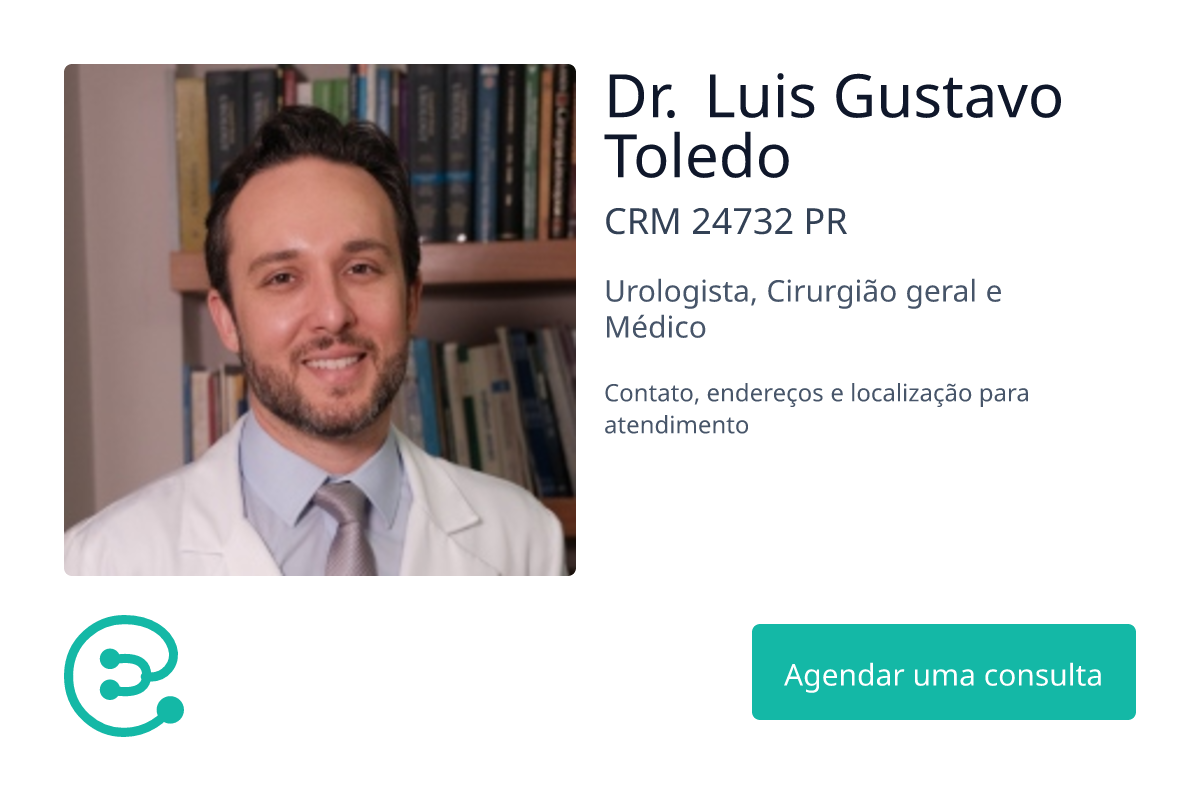 Dr. Luis Gustavo Toledo, Urologista em Londrina - PR