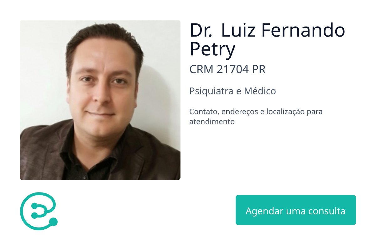 Dr. Luiz Fernando Petry, Psiquiatra em Curitiba - PR