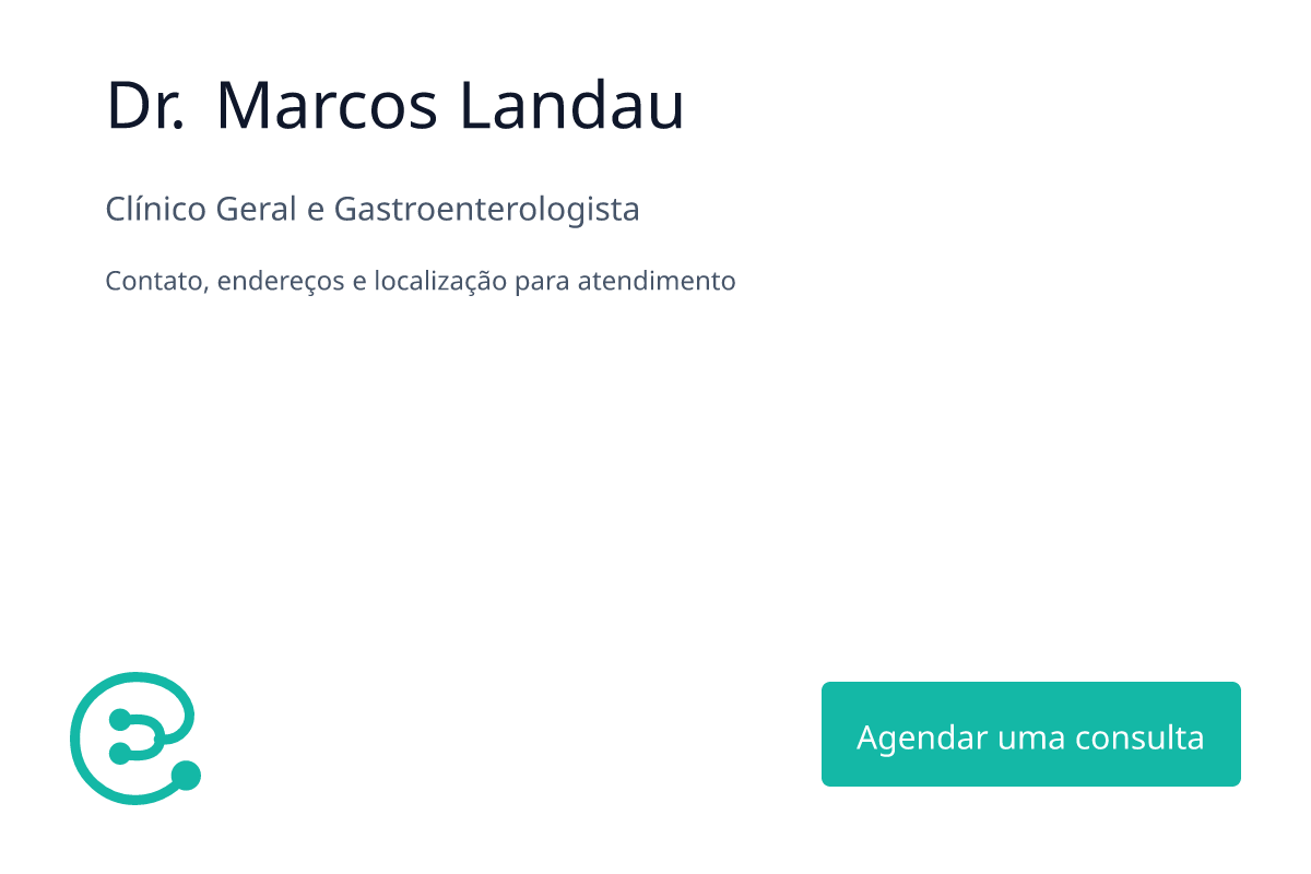 Dr. Marcos Landau, Clínico Geral em Rio de Janeiro - RJ