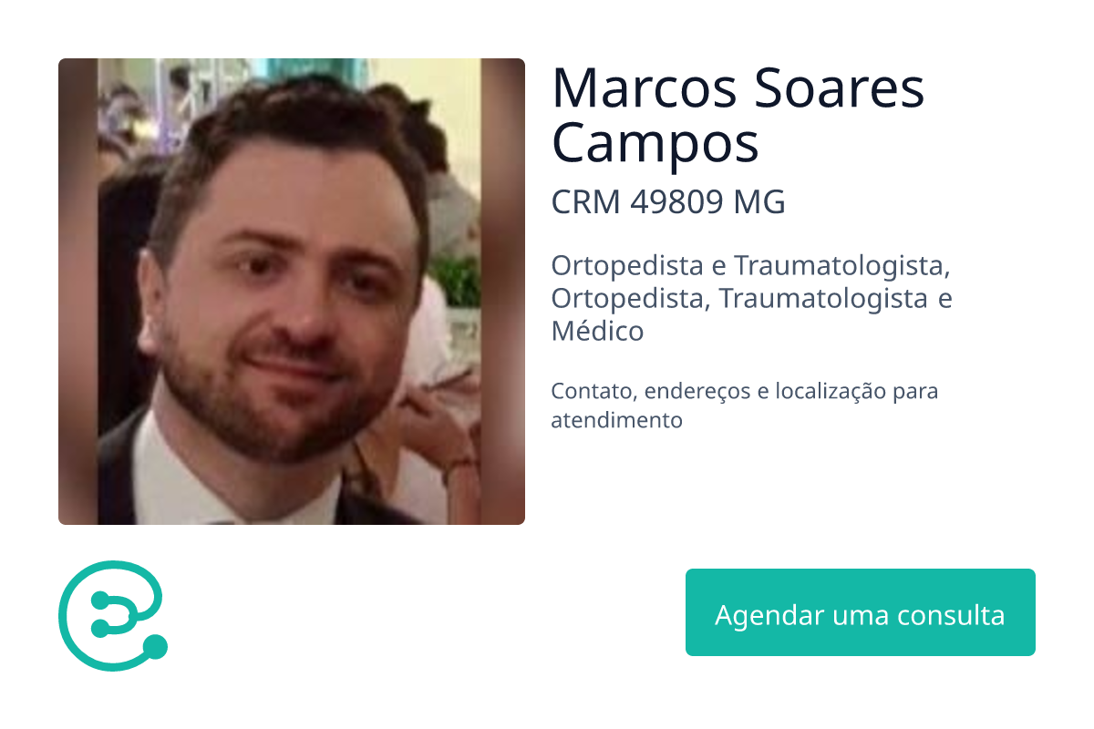 Marcos Soares Campos, Ortopedista e Traumatologista em Uberaba - MG