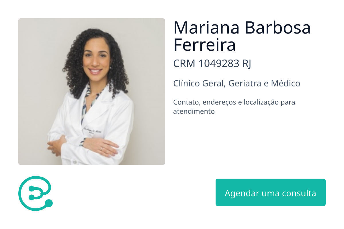 Mariana Barbosa Ferreira, Clínico Geral em Niterói - RJ