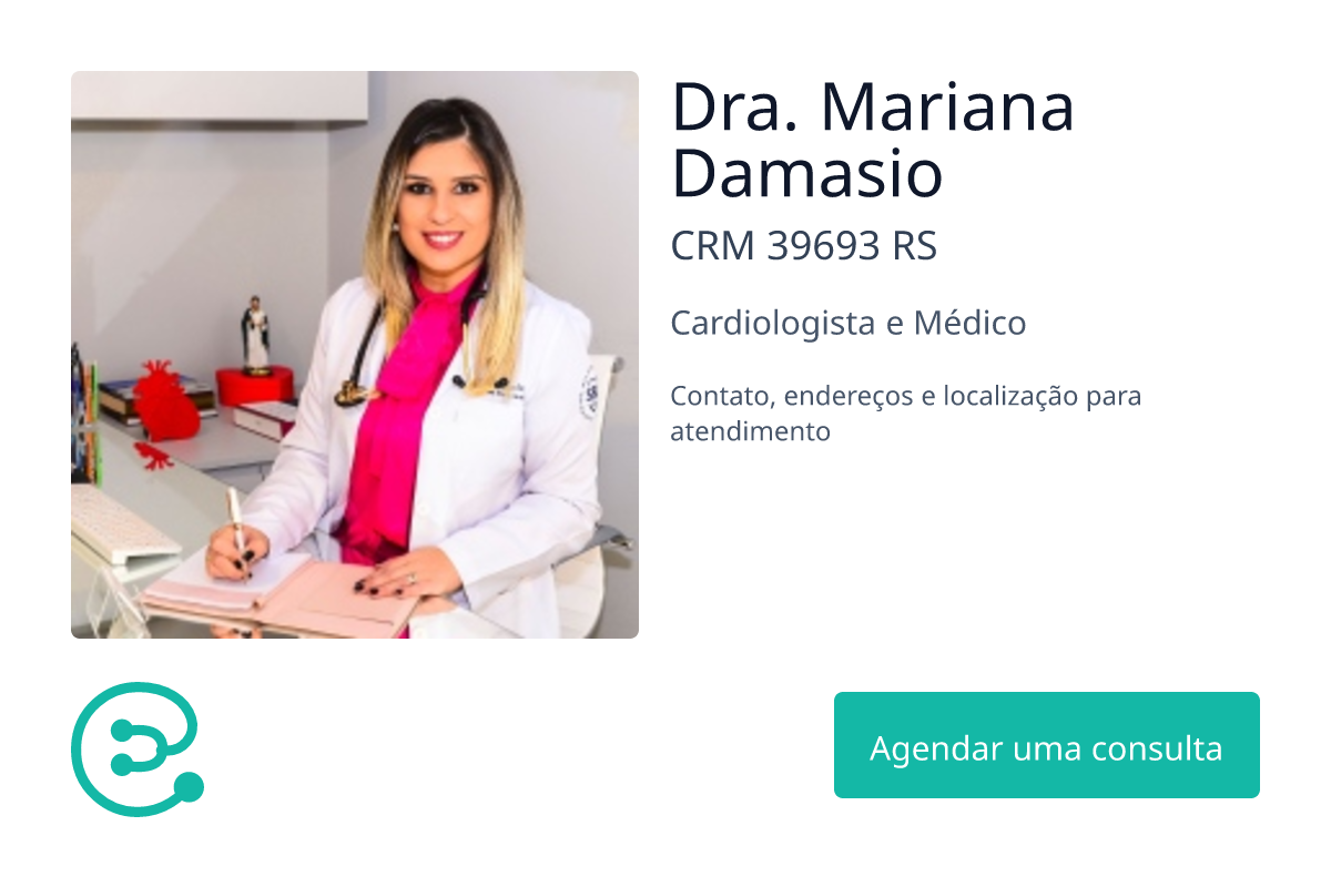 Dra. Mariana Damasio, Cardiologista em Canoas - RS