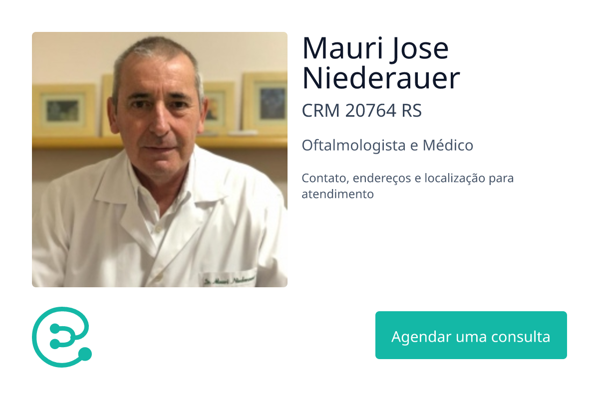 Mauri Jose Niederauer, Oftalmologista em Frederico Westphalen - RS