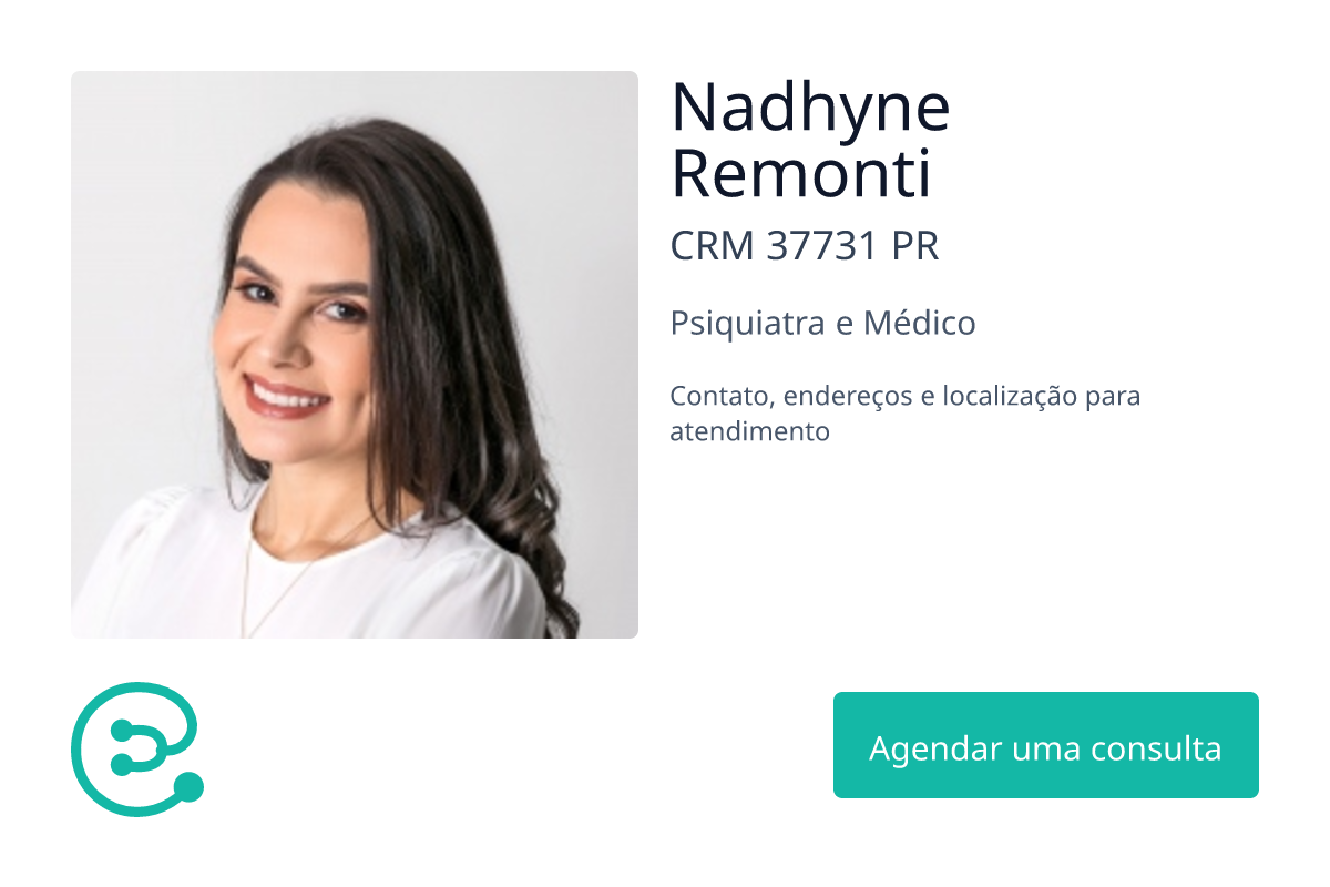 Nadhyne Remonti, Psiquiatra em Foz do Iguaçu - PR