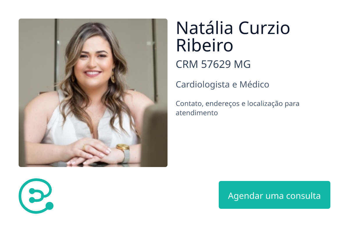 Natália Curzio Ribeiro, Cardiologista em Belo Horizonte - MG