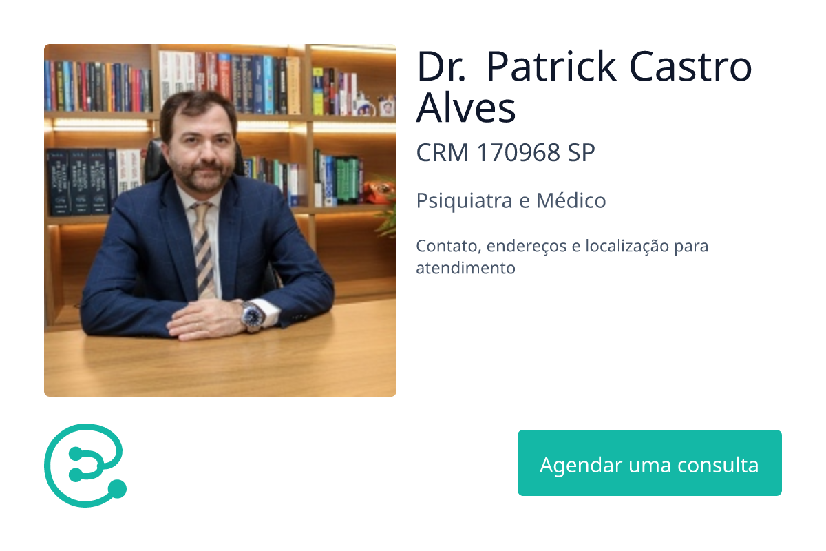 Dr. Patrick Castro Alves, Psiquiatra em Sorocaba - SP