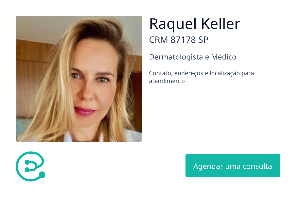Raquel Keller, Dermatologista em Piracicaba - SP