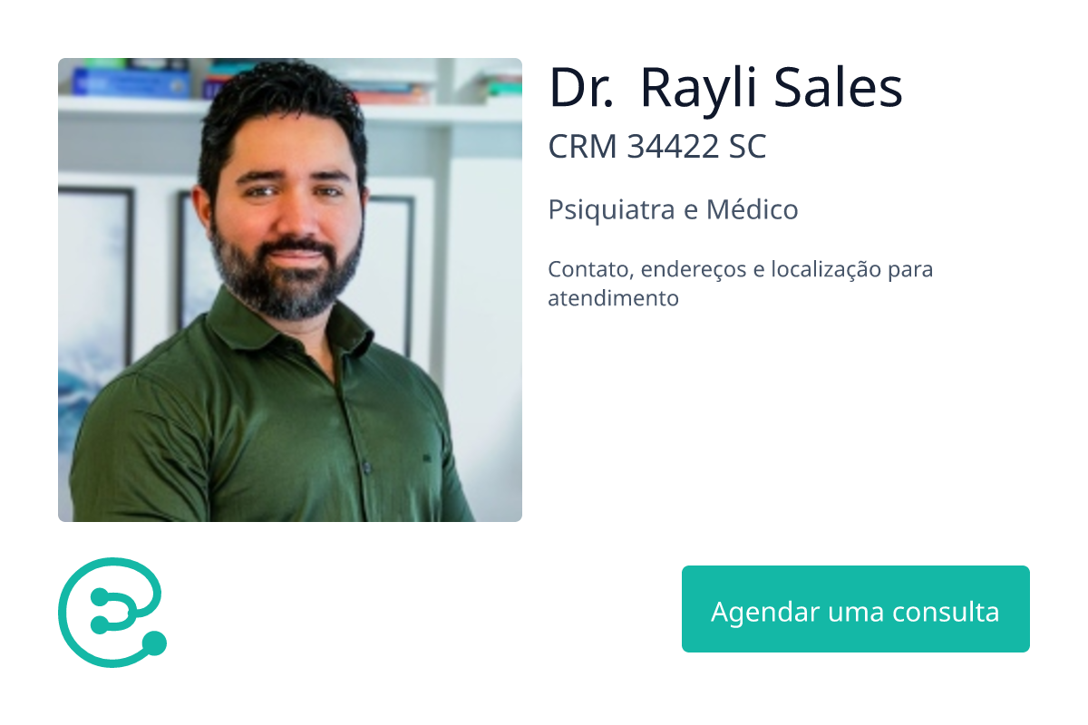 Dr. Rayli Sales, Psiquiatra em Florianópolis - SC