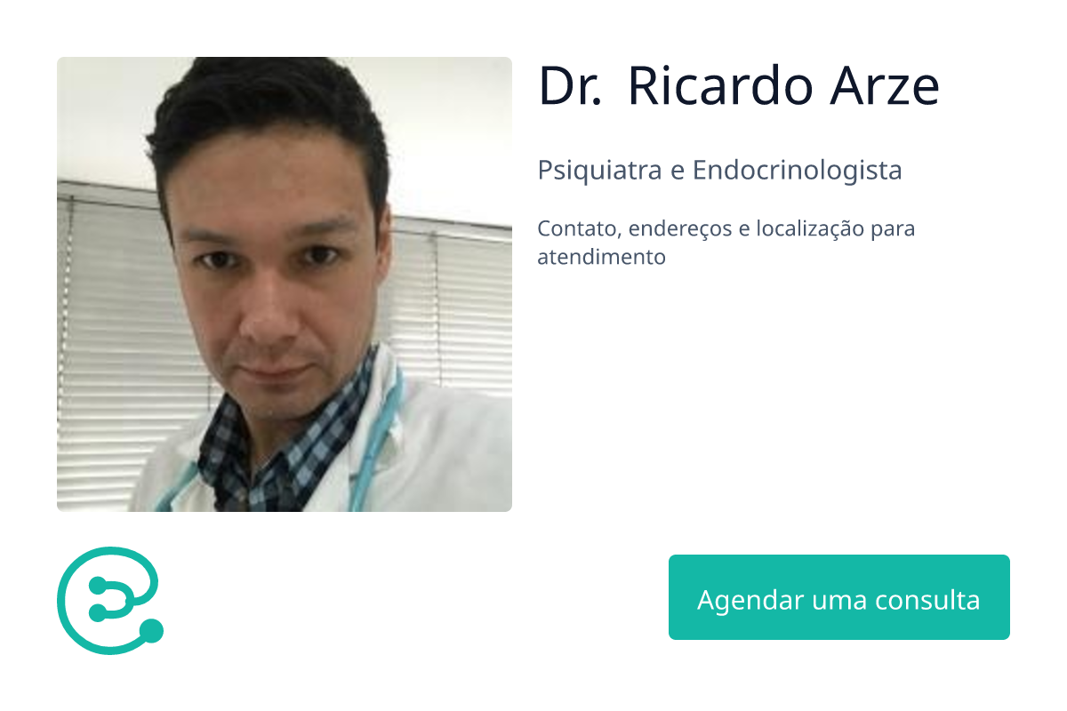 Dr. Ricardo Arze, Psiquiatra em Rio de Janeiro - RJ